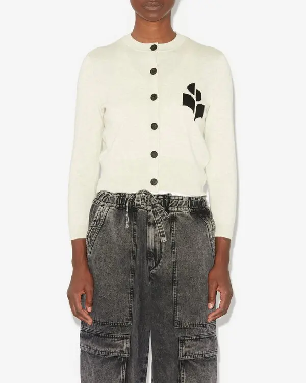 ETOILE Newton Cardigan - Light Gray