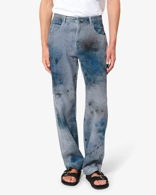 Isabel Marant Étoile Pablo Tie-dye Denim Jeans