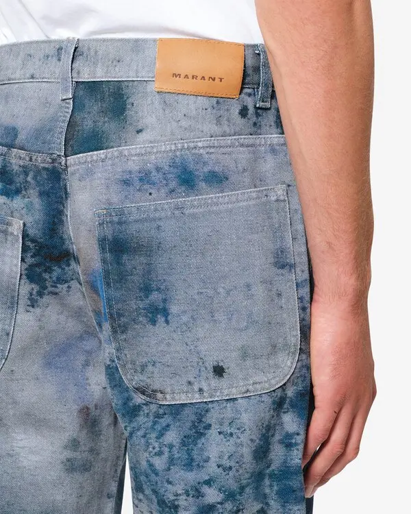 Isabel Marant Étoile Pablo Tie-dye Denim Jeans