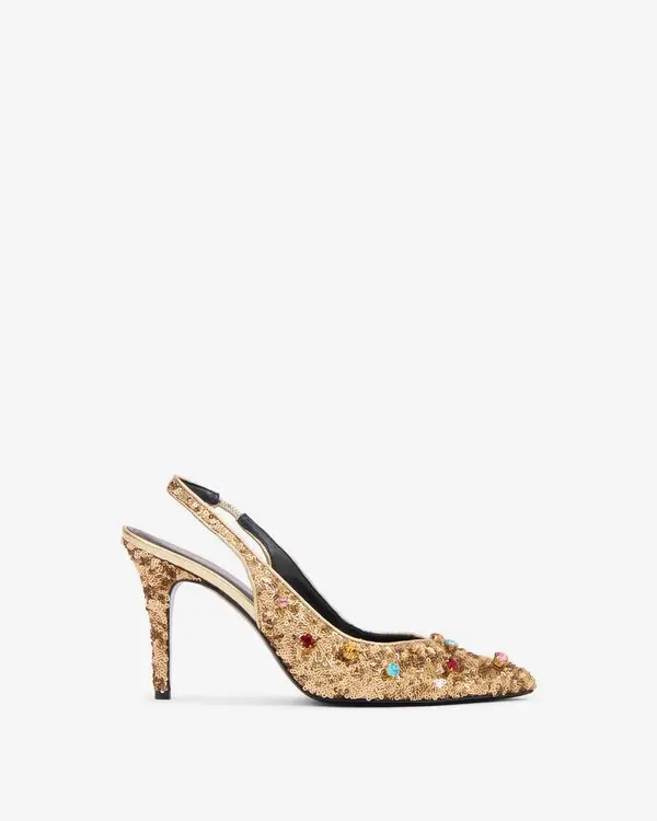 Isabel Marant Étoile Pafya Pumps - Light Gold