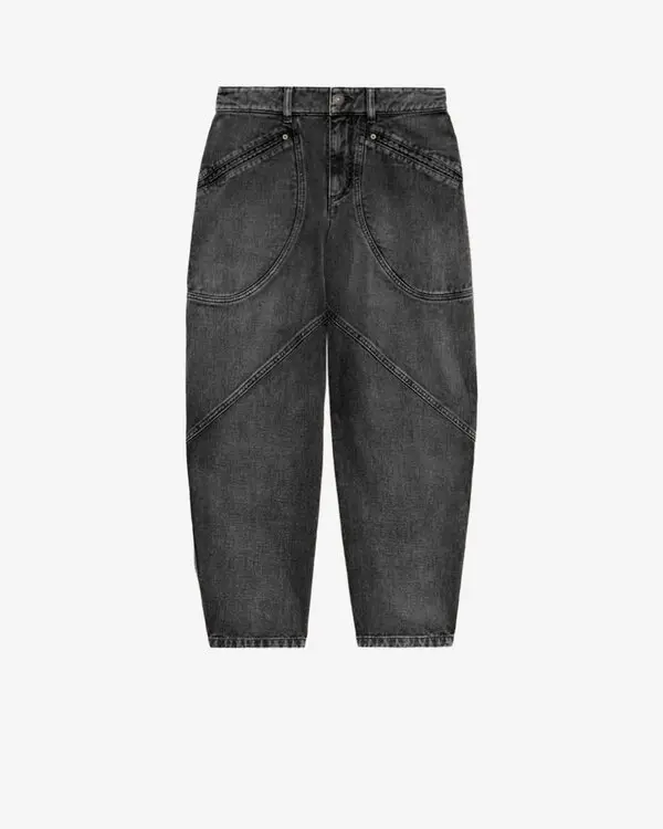 Isabel Marant Étoile Catarina Jeans - Black