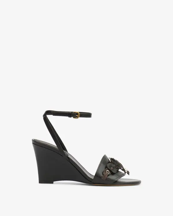 Isabel Marant Étoile Anerya Sandals - Black