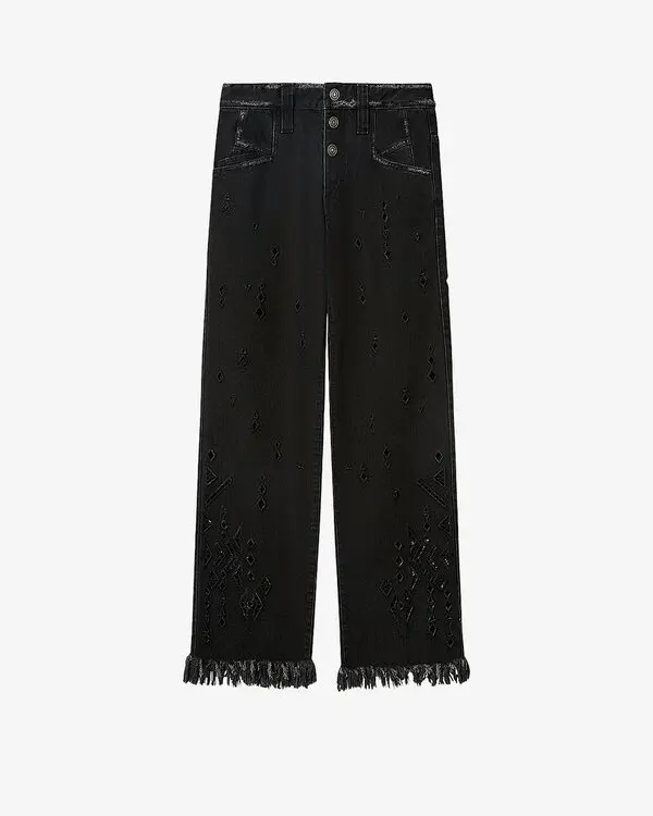 Isabel Marant Étoile Amia Pants - Black