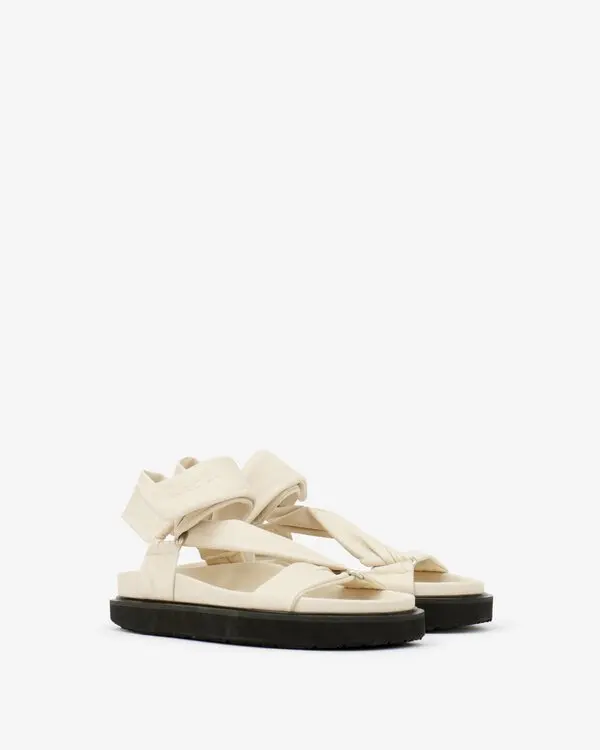 Isabel Marant Étoile Naori Sandals - White