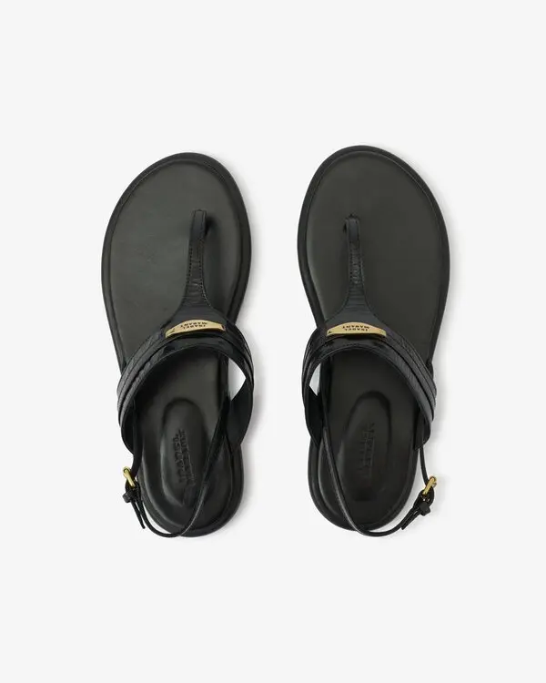 Isabel Marant Étoile Nya Sandals - Black
