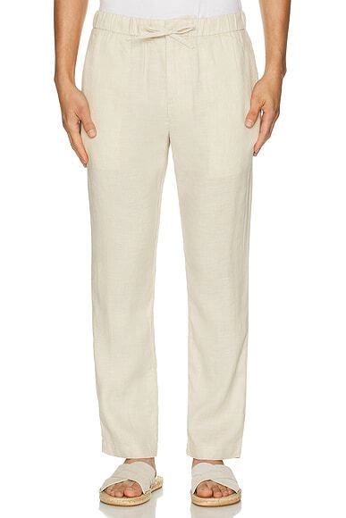 Frescobol Carioca Oscar Linen Chino Pant