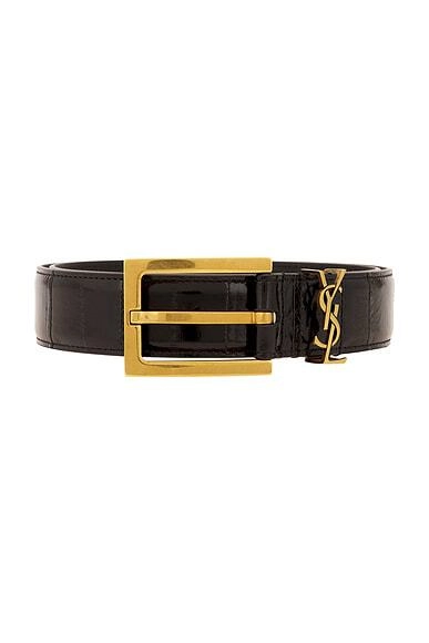Saint Laurent Cassandre Belt Buckle