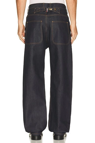 Thom Browne Japanese Selvedge Denim Five-pocket Jeans