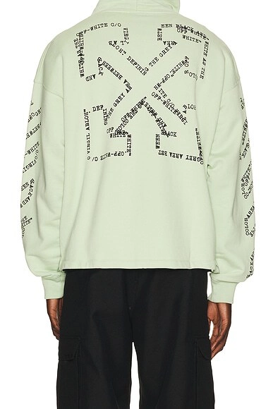 Off-White Type Arrow Loose Hoodie