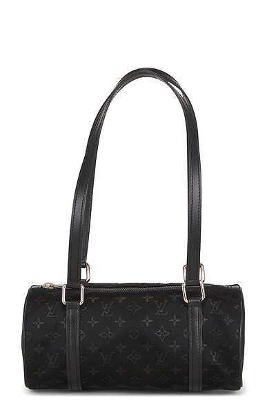LOUIS VUITTON Satin Little Papillon Handbag