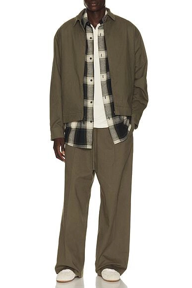 Fear Of God Pleat Front Drawstring Pant