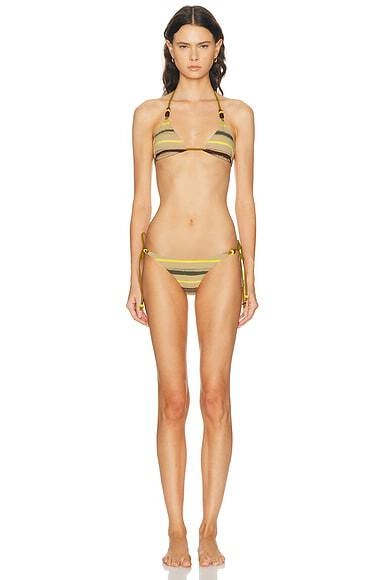 CARO LUNA Dina Bikini Set