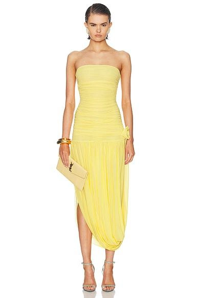 MAYGEL CORONEL Halo Dress - Ambar