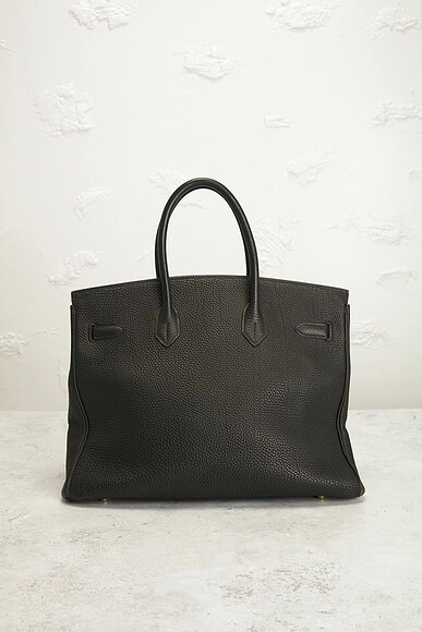 Hermès Togo Birkin 35 Retourne Handbag - Noir