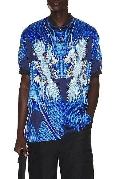 Y3 Drgn Satin Jersey - Multicolour