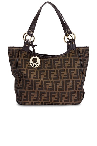 Fendi Zucca Chef Tote Bag - Brown