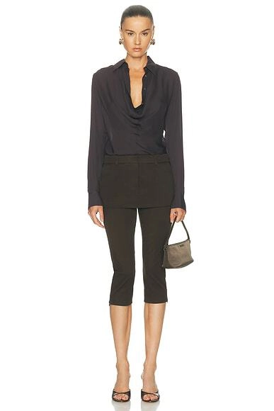 Acne Studios Shaydana Long Sleeve Top