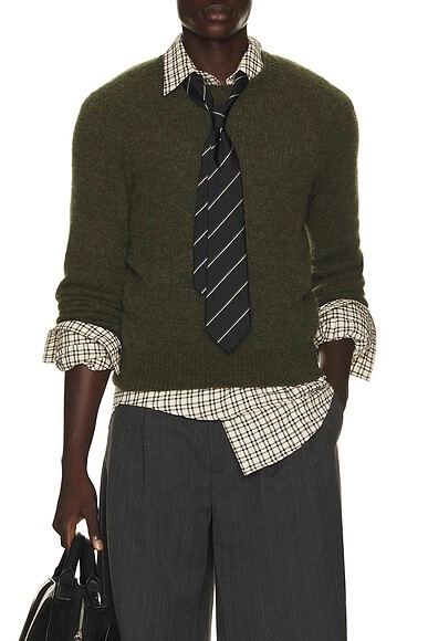 Dries Van Noten Melbourne Sweater - Forest