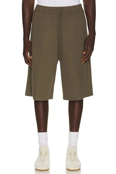 Fear Of God Relaxed Drawstring Short - Moss