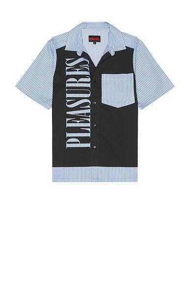 PLEASURES Onyx Button Up Shirt