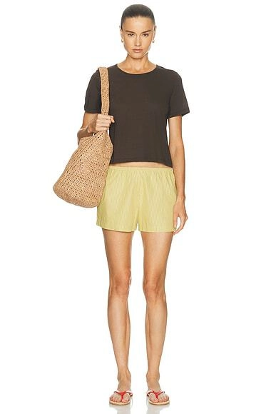 LESET Milo Crop Tee