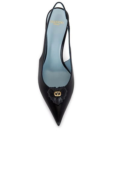 Valentino Garavani Coeur Royal Sling Back Pump