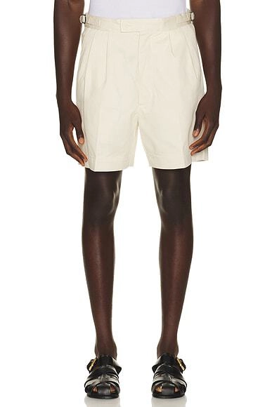 PERCIVAL Blake Double Pleated Shorts
