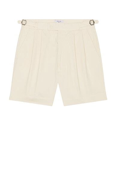 PERCIVAL Blake Double Pleated Shorts