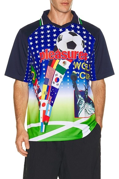 PLEASURES Flags Jersey
