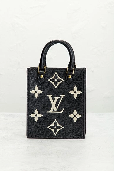 LOUIS VUITTON Empreinte Monogram Giant Petit Sac Plat Tote Bag