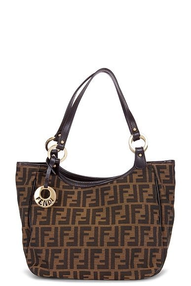 Fendi Zucca Chef Tote Bag - Brown