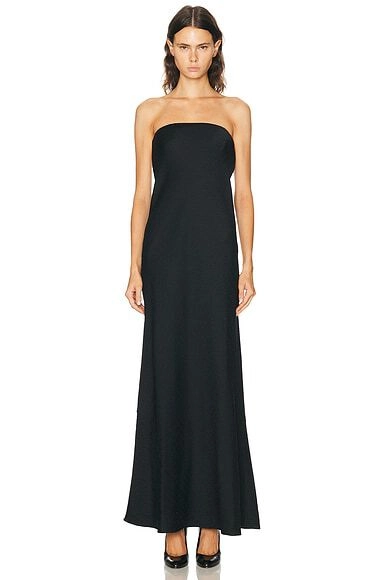 THE ROW Korisco Dress - Black