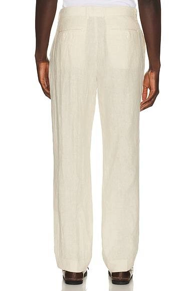 PERCIVAL Tailored Linen Trousers