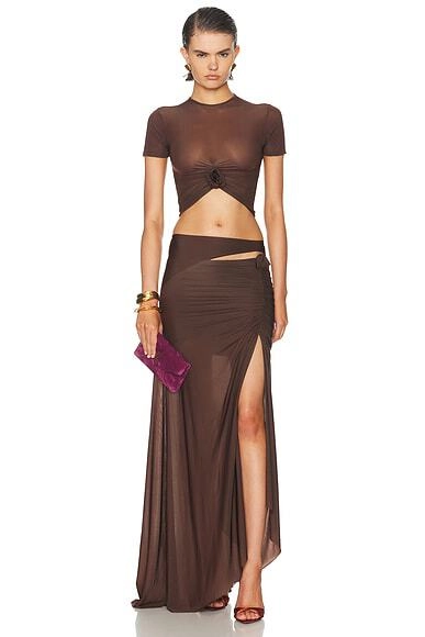 MAYGEL CORONEL Altura Top & Skirt Set