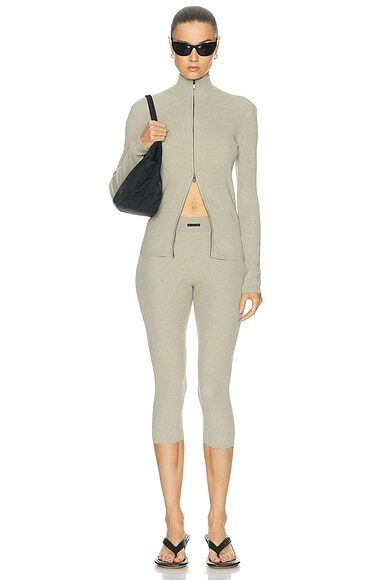 Fear Of God Rib Knit Zip Up Jacket