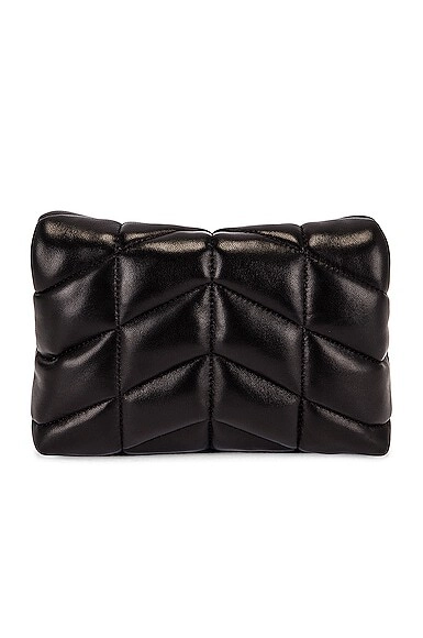 Saint Laurent Small Puffer Pouch