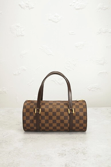 LOUIS VUITTON Damier Ebene Papillon 26 Handbag