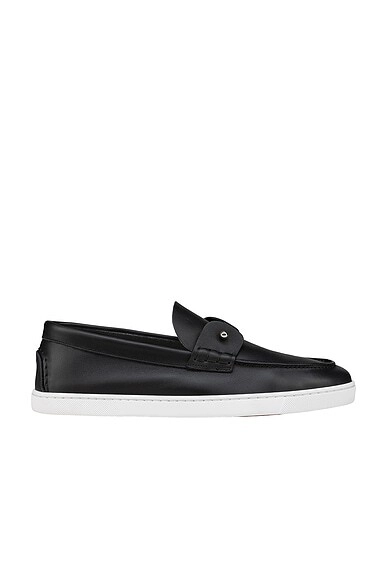 CHRISTIAN LOUBOUTIN Chambeliboat Boat Shoe - Black