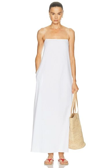 Matteau Square Cami Dress - White