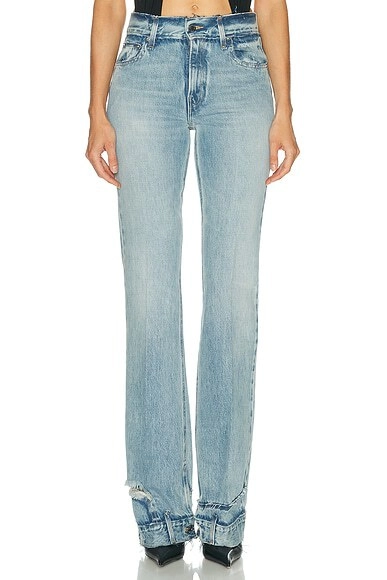 HAIKURE Flora Cut Flare Leg