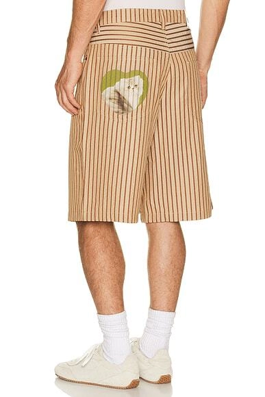 PLEASURES Cat Mirror Shorts
