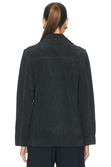NILI LOTAN Dominic Suede Jacket