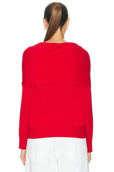 Tove Malia Cashmere Jumper Sweater - Red