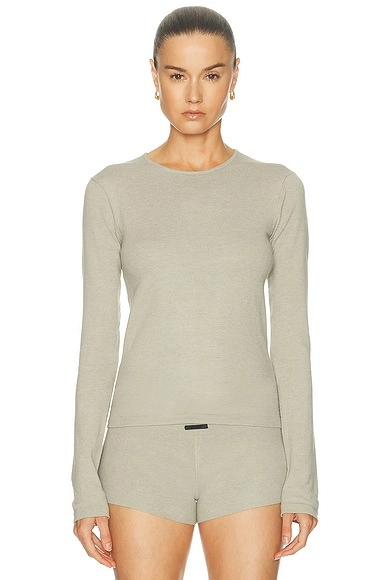 Fear Of God Slim Long Sleeve Top - Seal