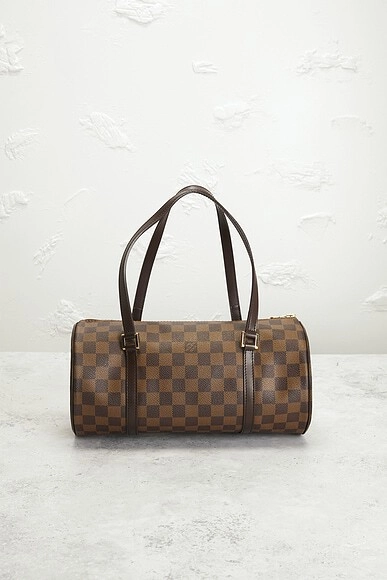 LOUIS VUITTON Damier Ebene Papillon 30 Handbag & Mini Set