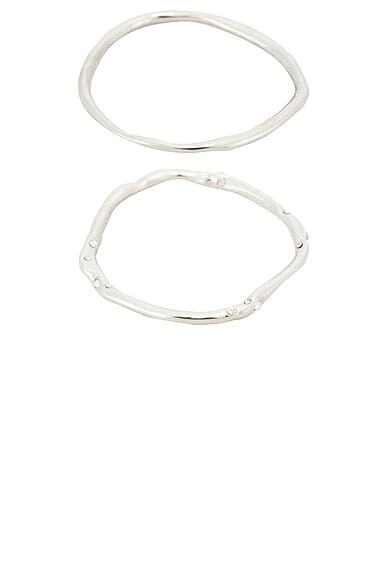 Dries Van Noten Handmade Set Of 2 Bangle Bracelets