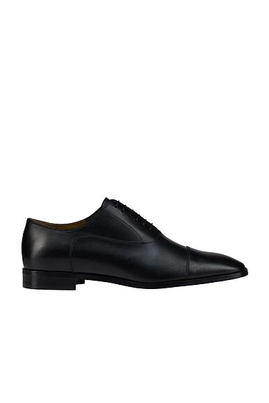 CHRISTIAN LOUBOUTIN Greggory Flat Oxford - Black