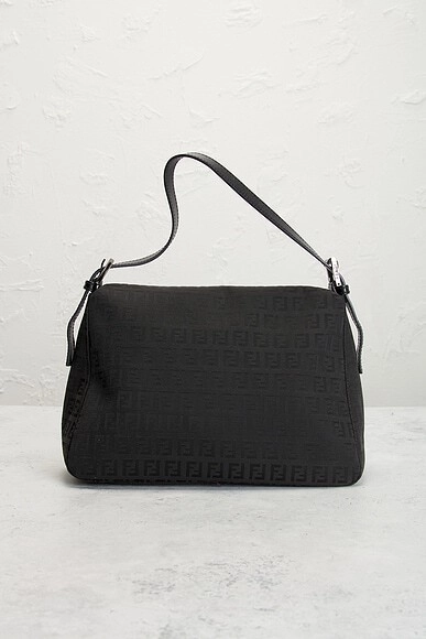 Fendi Zucchino Mama Baguette Shoulder Bag
