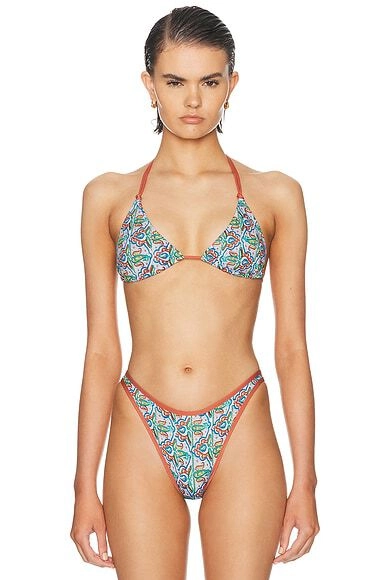 Heavy Manners Double String Bikini Top