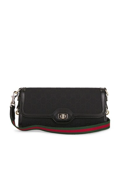 Gucci Luce Shoulder Bag - Black